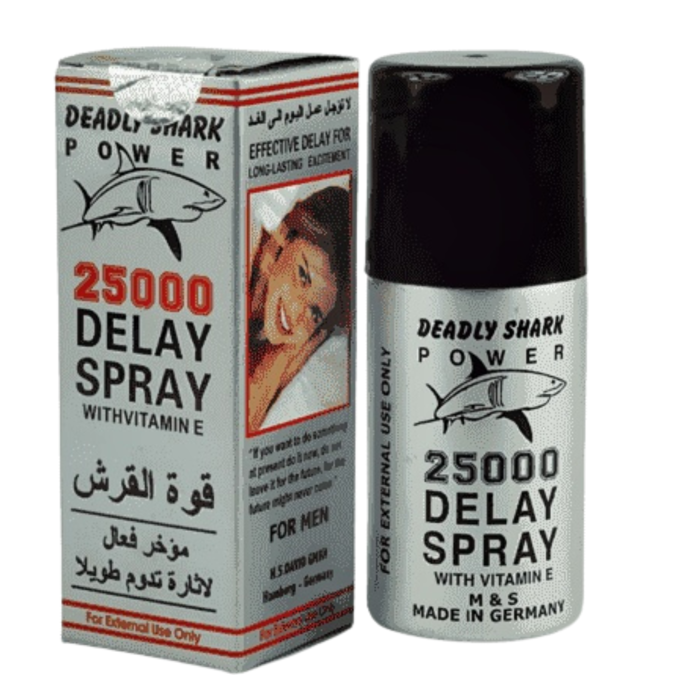 Deadly Shark Power 25000 Men Delay Spray - Royal Honey