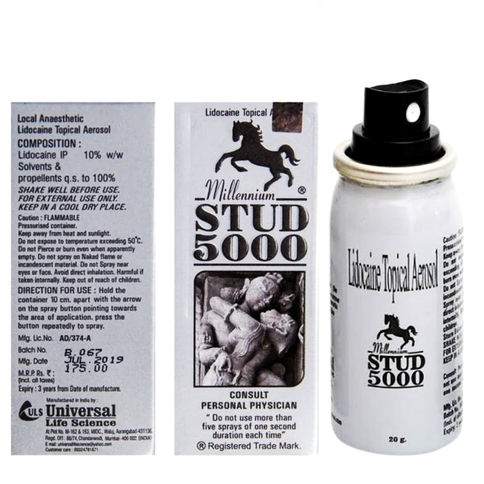 Super stud 5000 delay spray for men - Royal Honey