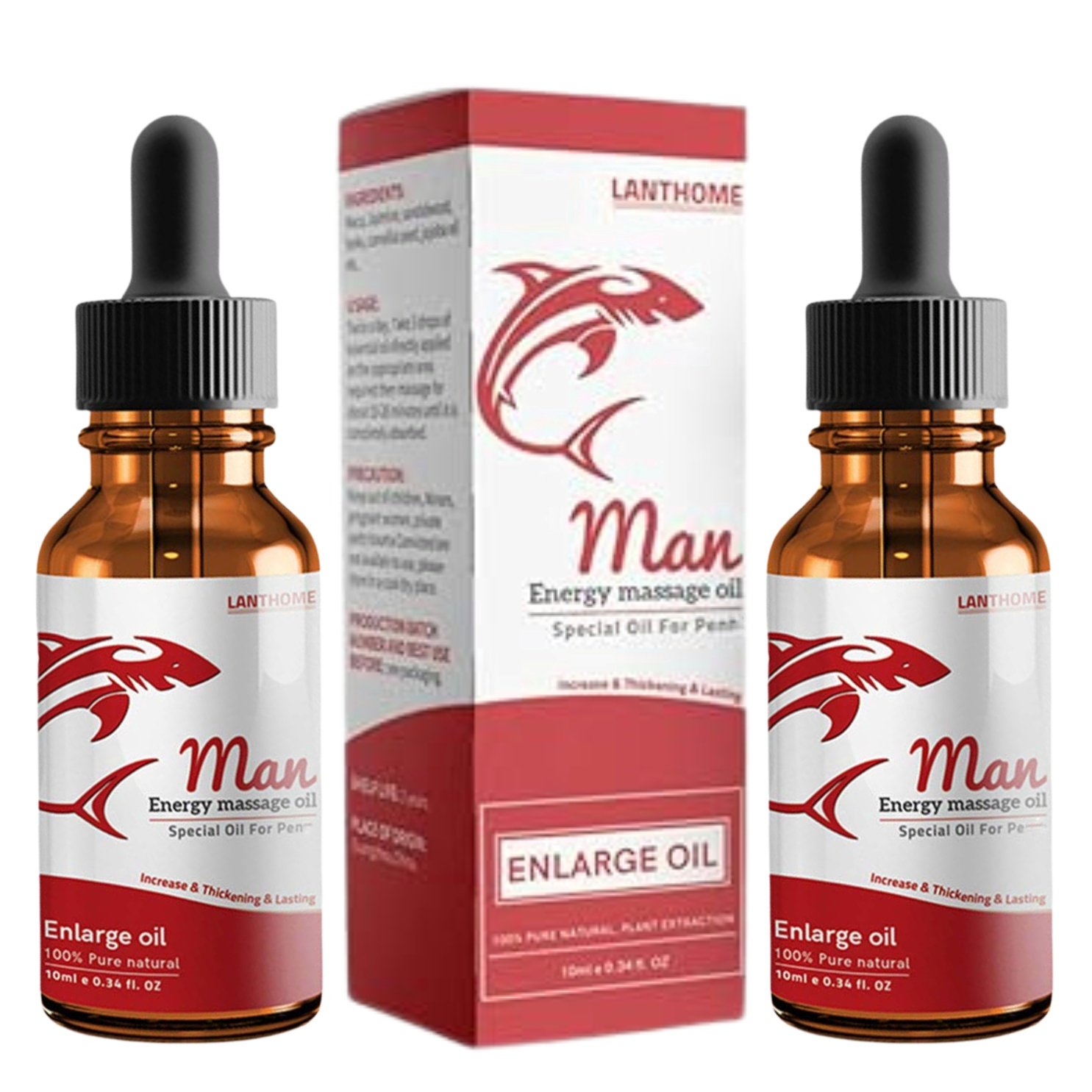 Lanthome Healthy Massage Oil for Men - Royal Honey