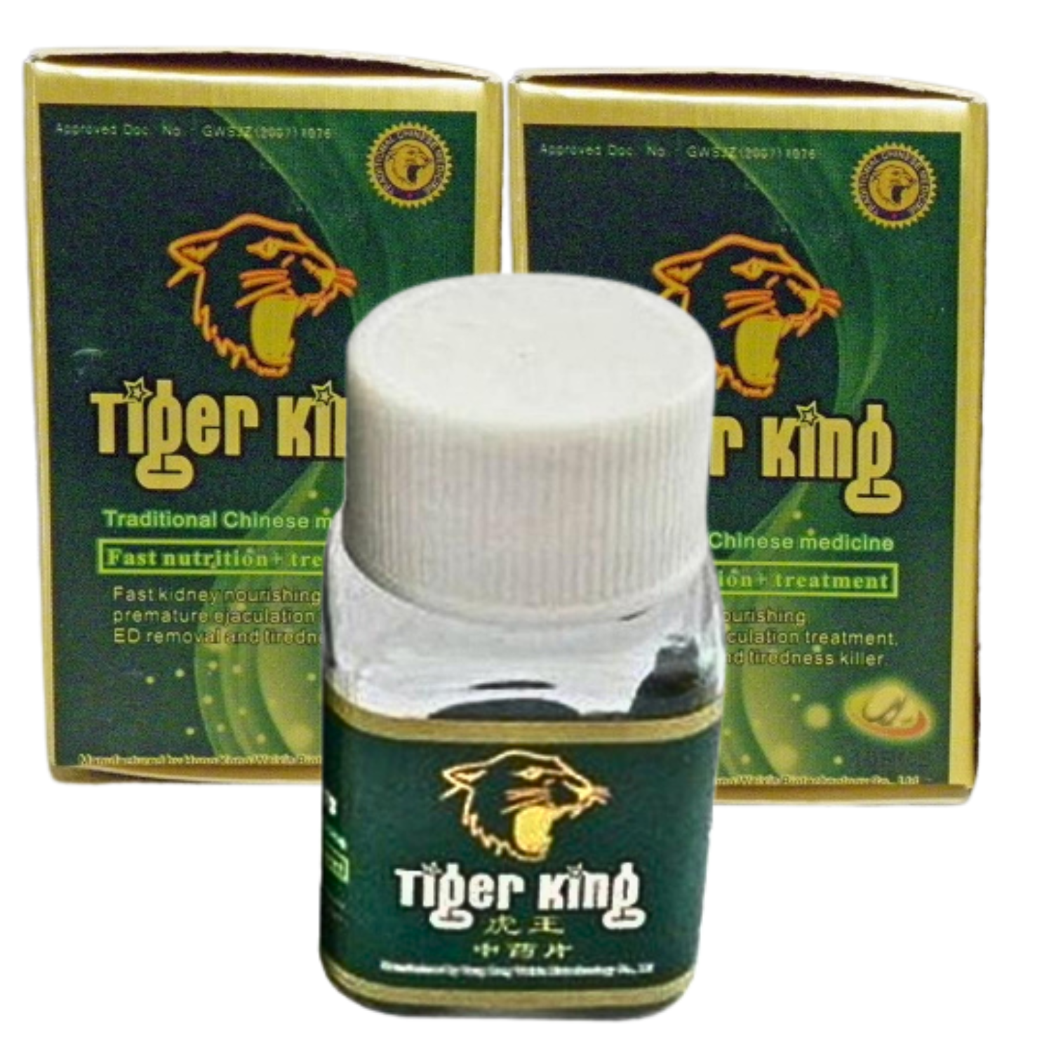 Tiger King Nutritional tablets for Size and Timings - Royal Honey