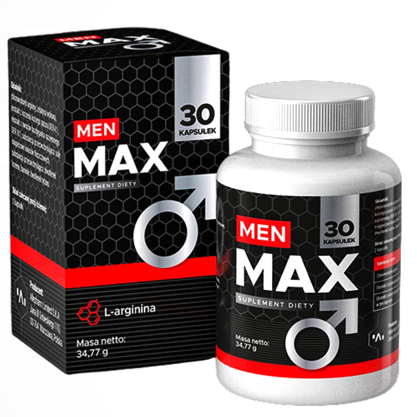 Maxman L-arginine Caps for men - Royal Honey