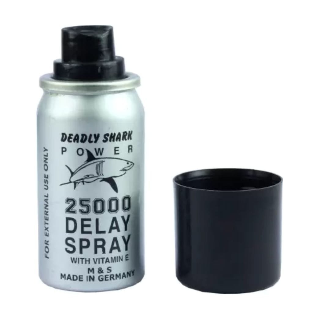 Shark Power Delay Spray Vitamin E Performance MAX Time-25000 - Royal Honey